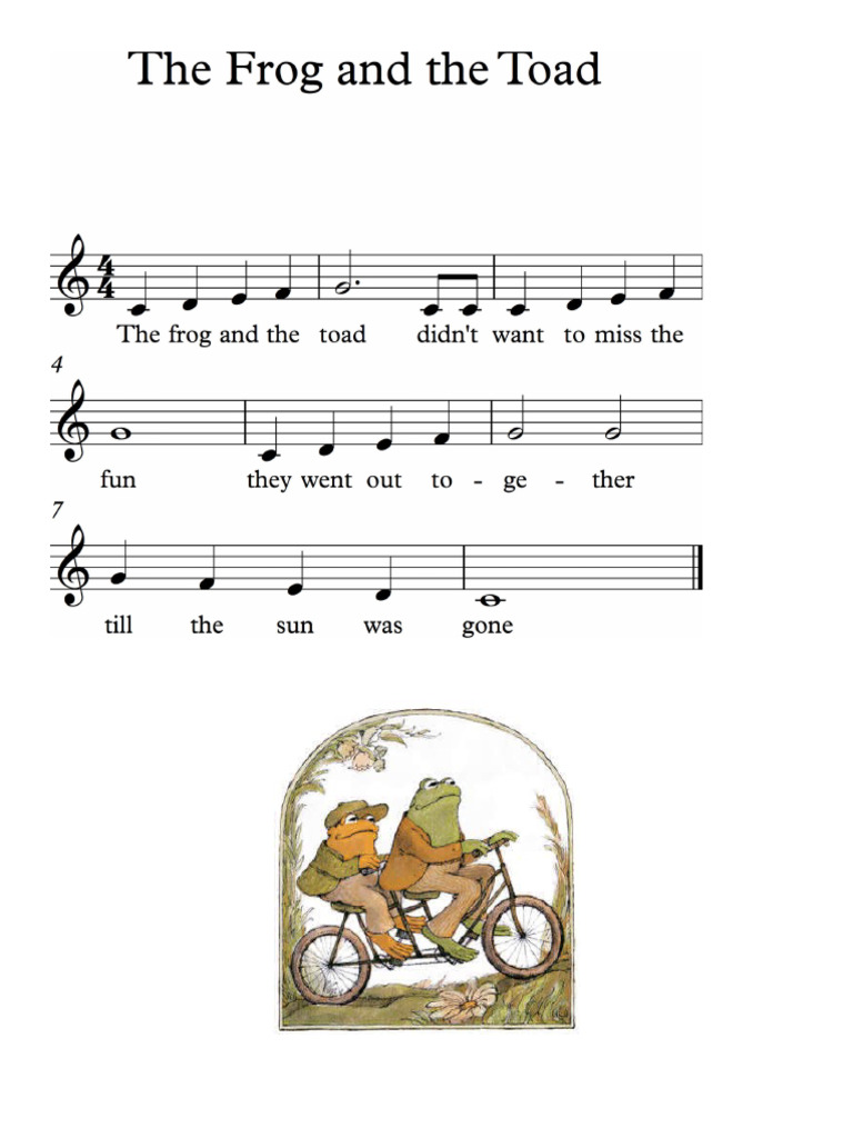 The frog and the toad | PDF