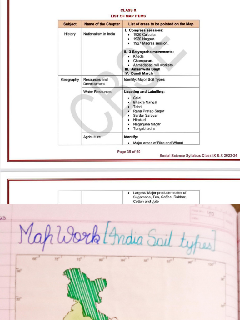 Maps (Half Yearly) | PDF