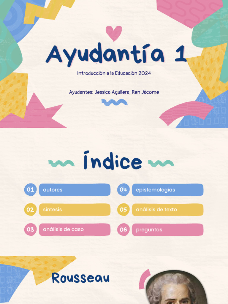 AYUDANTÍA 1 Intro Educación | PDF | John Stuart Mill | Capital humano