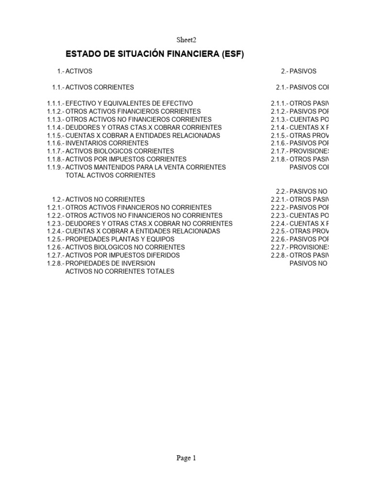 Aplicacion EEFF | PDF | Business | Sector privado