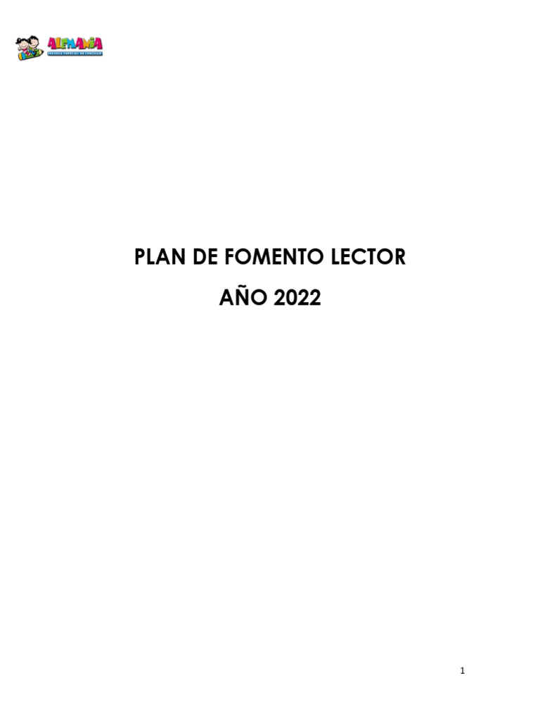 Plan Fomento Lector 2022 | PDF | Aquisición de idioma | Comunicación