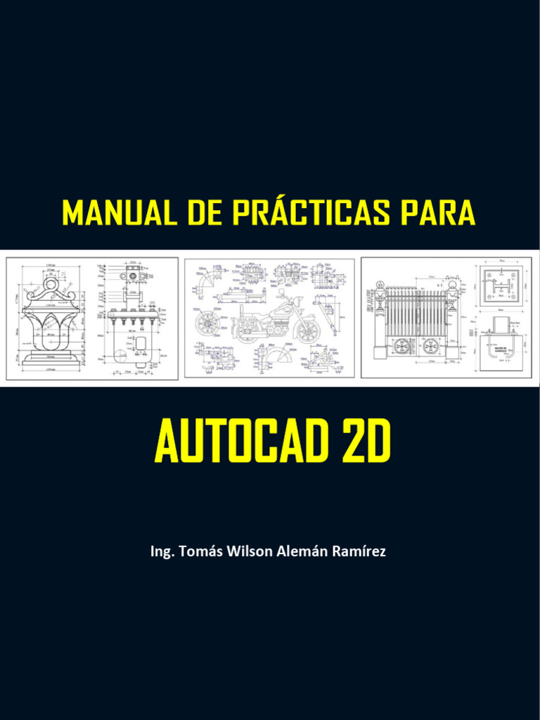 Manual de Prácticas para Autocad 2D | PDF | Cad automático | Autodesk