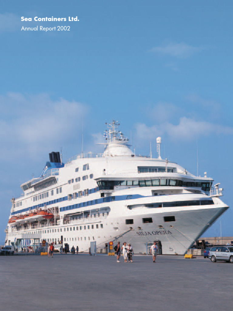Sea Containers Annual Report 2002 | PDF | Ferry