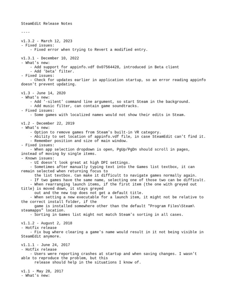 Release Notes Pdf Computer Architecture Software Engineering