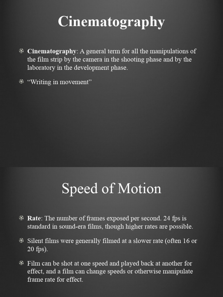 Film Intro Lecture 3 Cinematography | Download Free PDF | Camera Lens ... Film Intro Lecture 3 Cinematography | Download Free PDF | Camera Lens ...