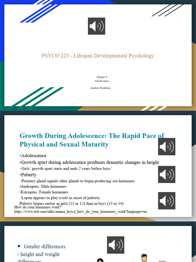 Adolescent Growth and Development Insights | PDF | Adolescence | Puberty