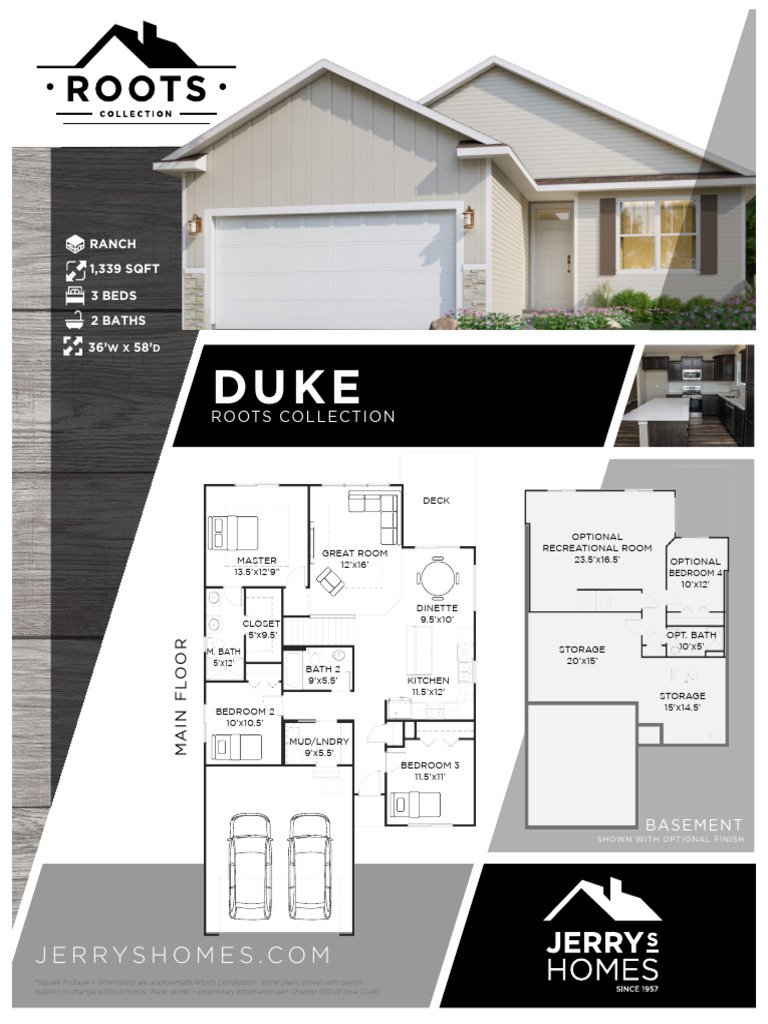 Duke Elevation Flyer | PDF | Room | Interior Design