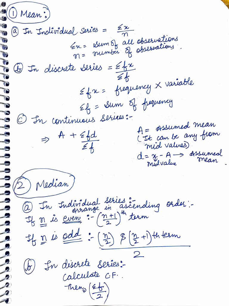 Stats Formulas | PDF