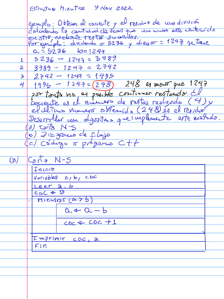 Mientras Hacer Mientras | PDF