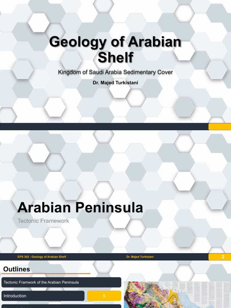 Tectonic Framework of Arabian Peninsula | PDF | Plate Tectonics | Geology