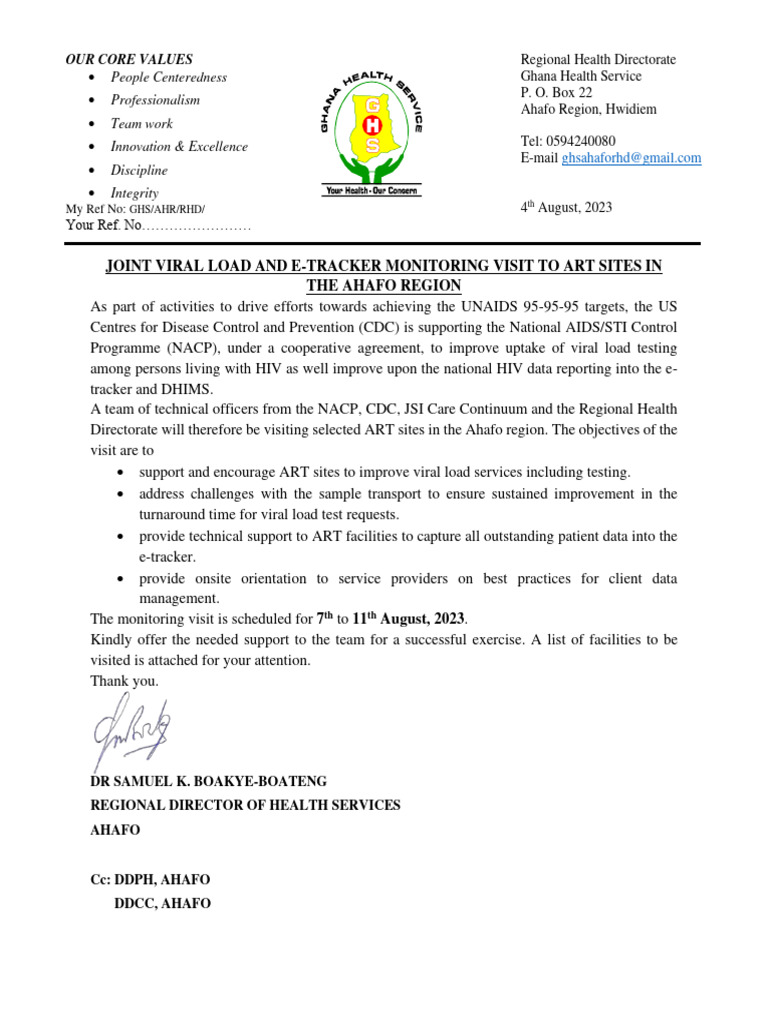 Nacp Led Joint Viral Load and Etracker - Dhims Monit Visit | PDF ...