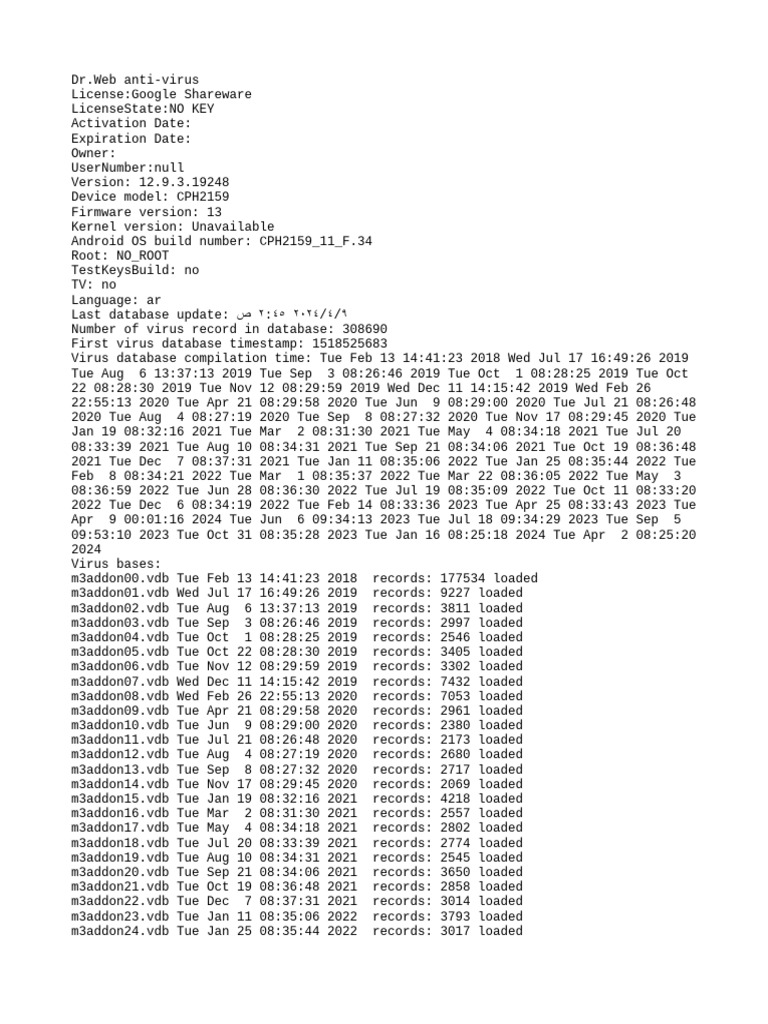 Drweb Crash Pdf Android Operating System Java Programming 6805