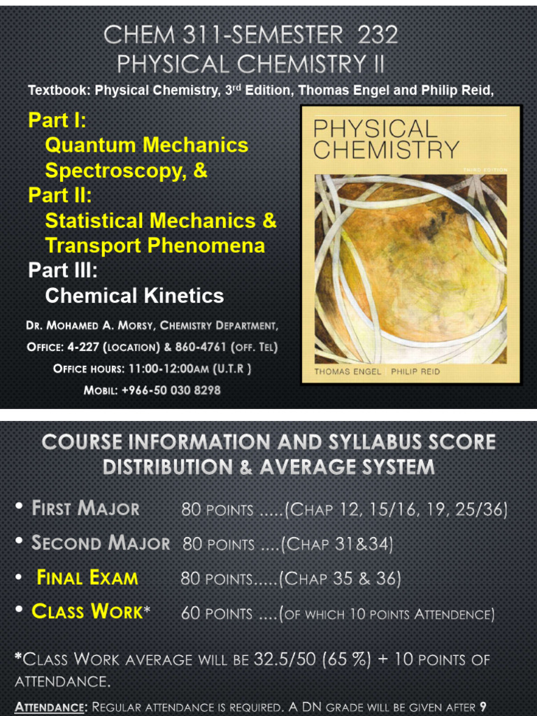 CHEM311-232 - Chapter 35-Part1 | PDF | Reaction Rate | Chemical Kinetics