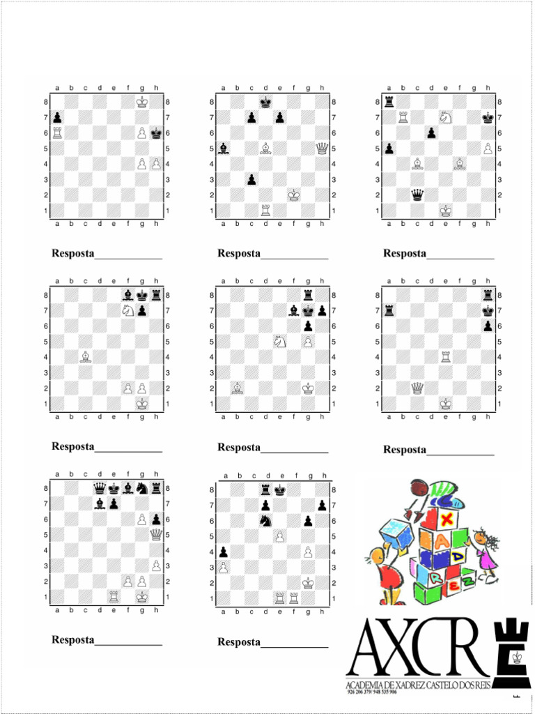 Mate em 1 Xeque Descoberto-2 | PDF