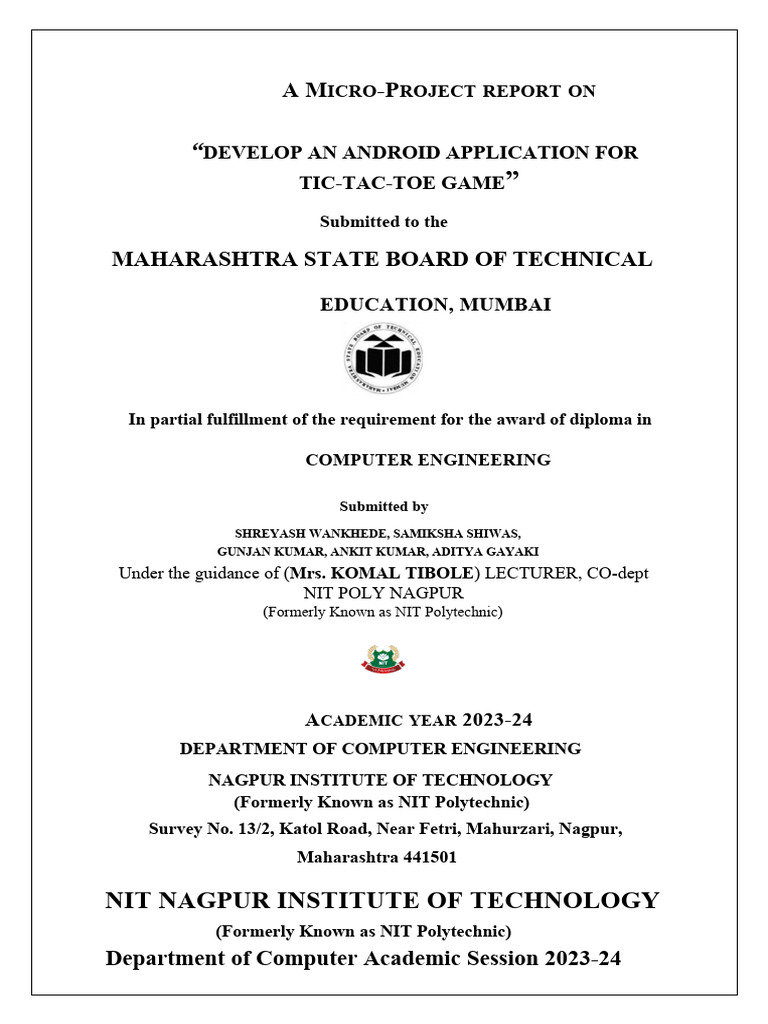 Mad Report | PDF | Android (Operating System) | User Interface