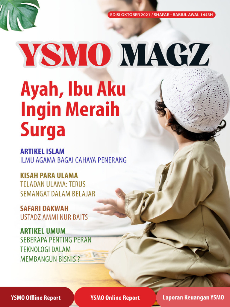 Majalah YSMO Edisi Oktober 2021 | PDF