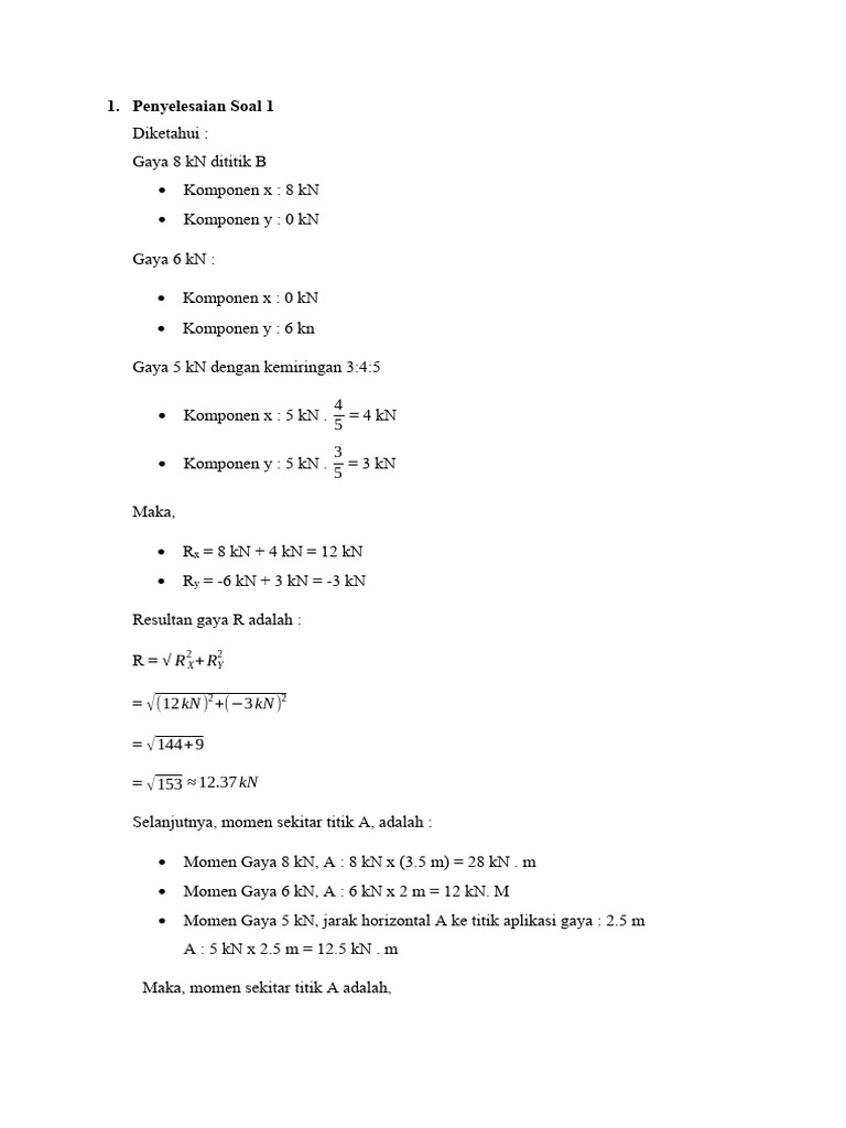 Uts Statika Struktur Pdf