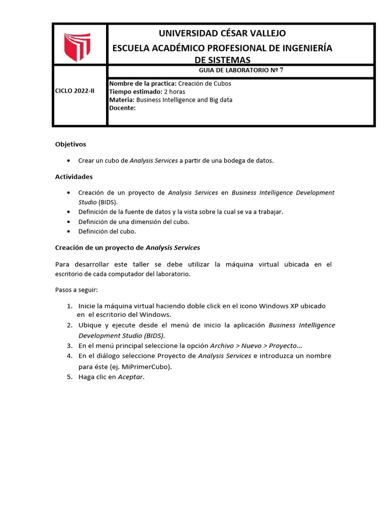 Lab 07 | PDF | Microsoft Windows | Informática