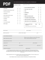 Mot Inspection Checklist Vt29 | PDF