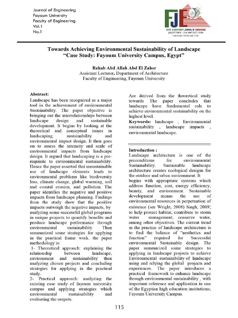 FUJE - Volume 1 - Issue 1 - Pages 115-134 | PDF