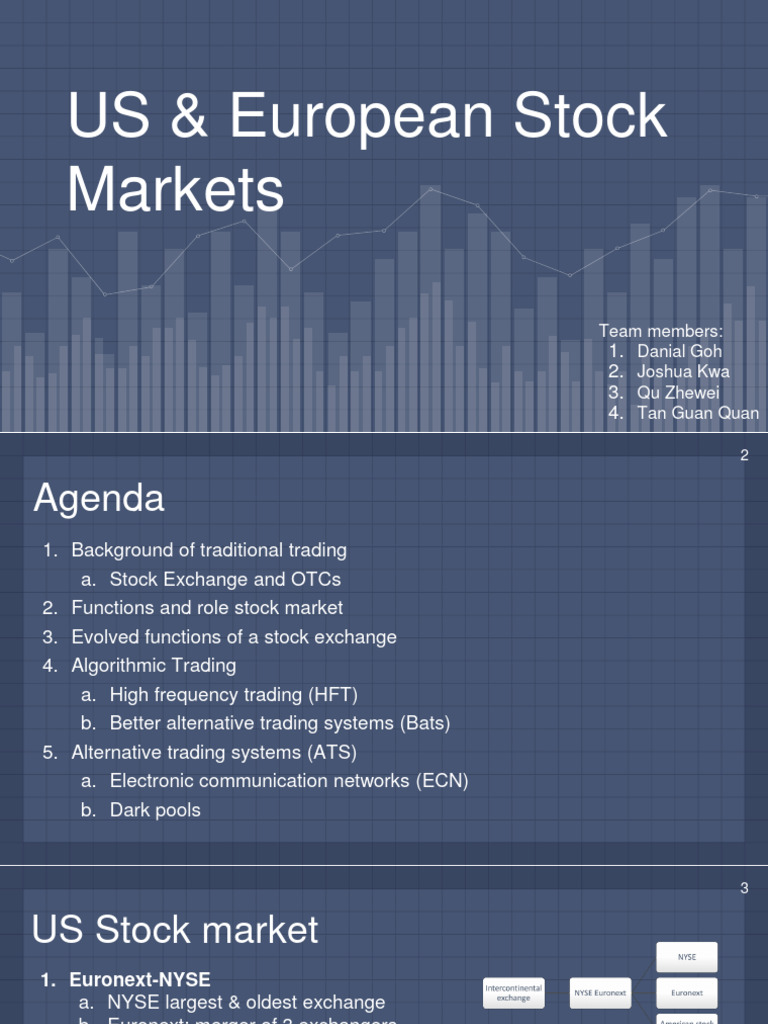 US EU Market | PDF | High Frequency Trading | Algorithmic Trading