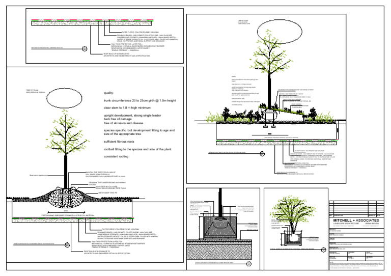 301 Tree Planting On Podium Level | PDF | Drainage | Trees