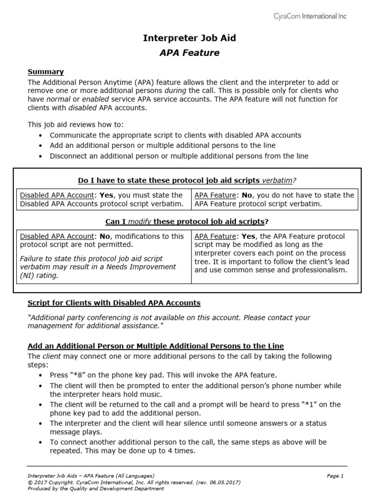 APA Feature | PDF | Telephone Number