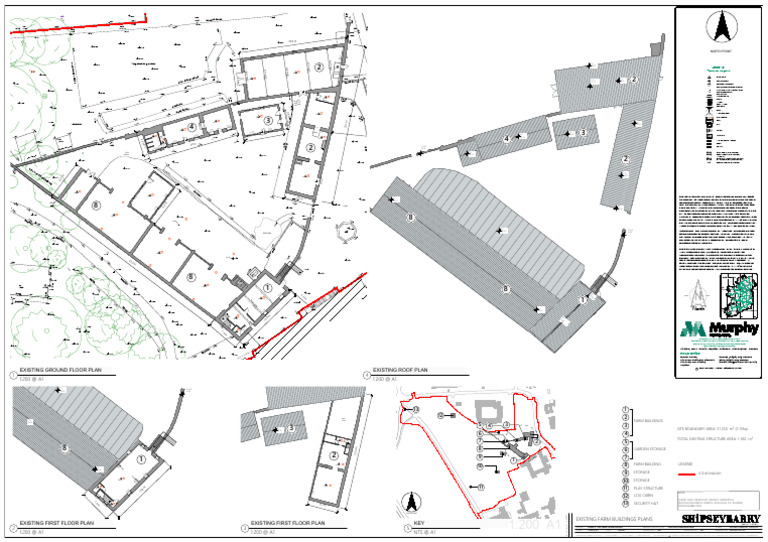 SB-2020-107 101 - Existing Farm Buildings Plans | PDF