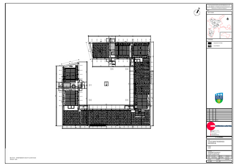 UCD Student Residences Roof Plan | PDF