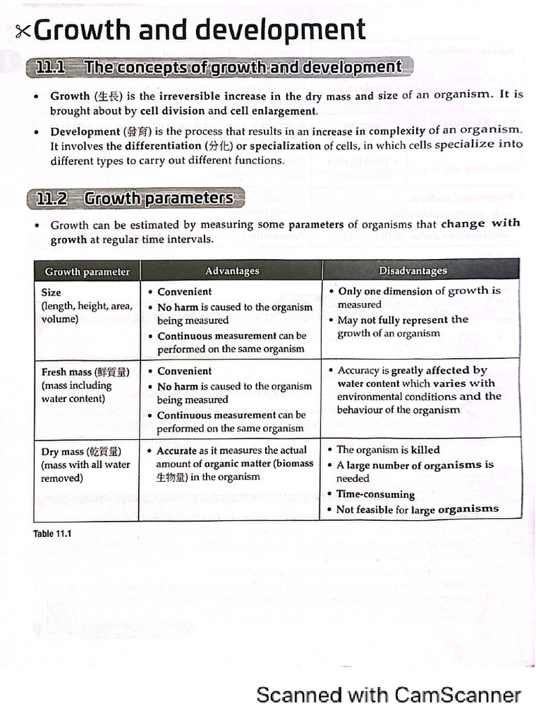 Growth and development | PDF