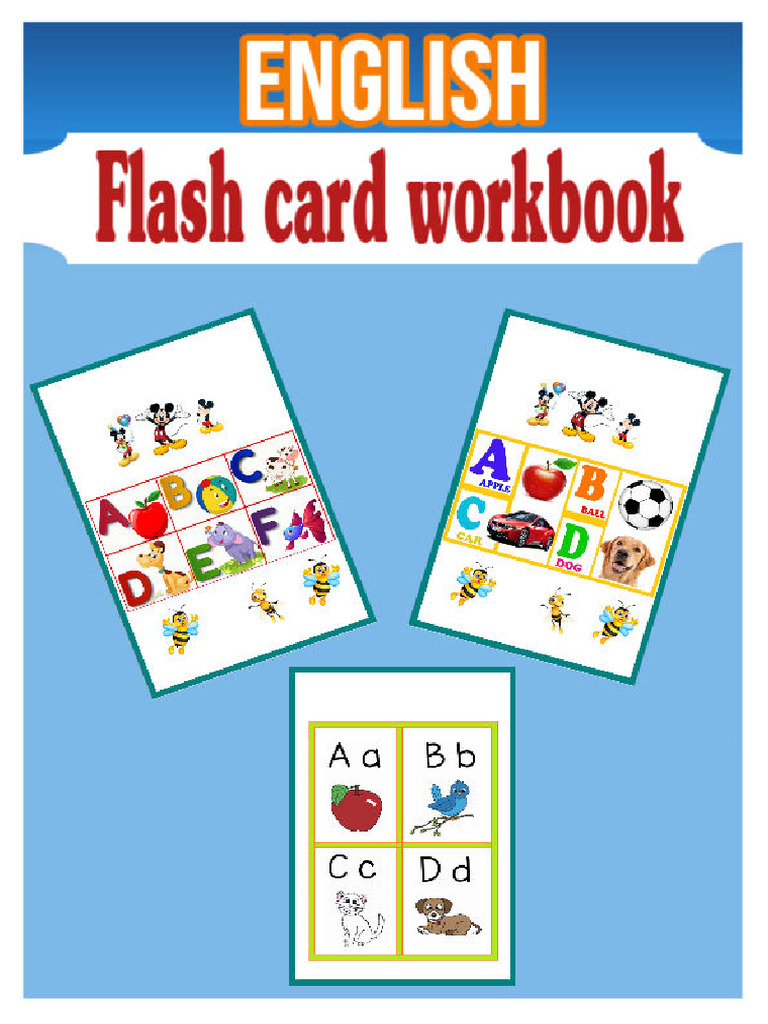 English Flash Card Workbook.2 | PDF