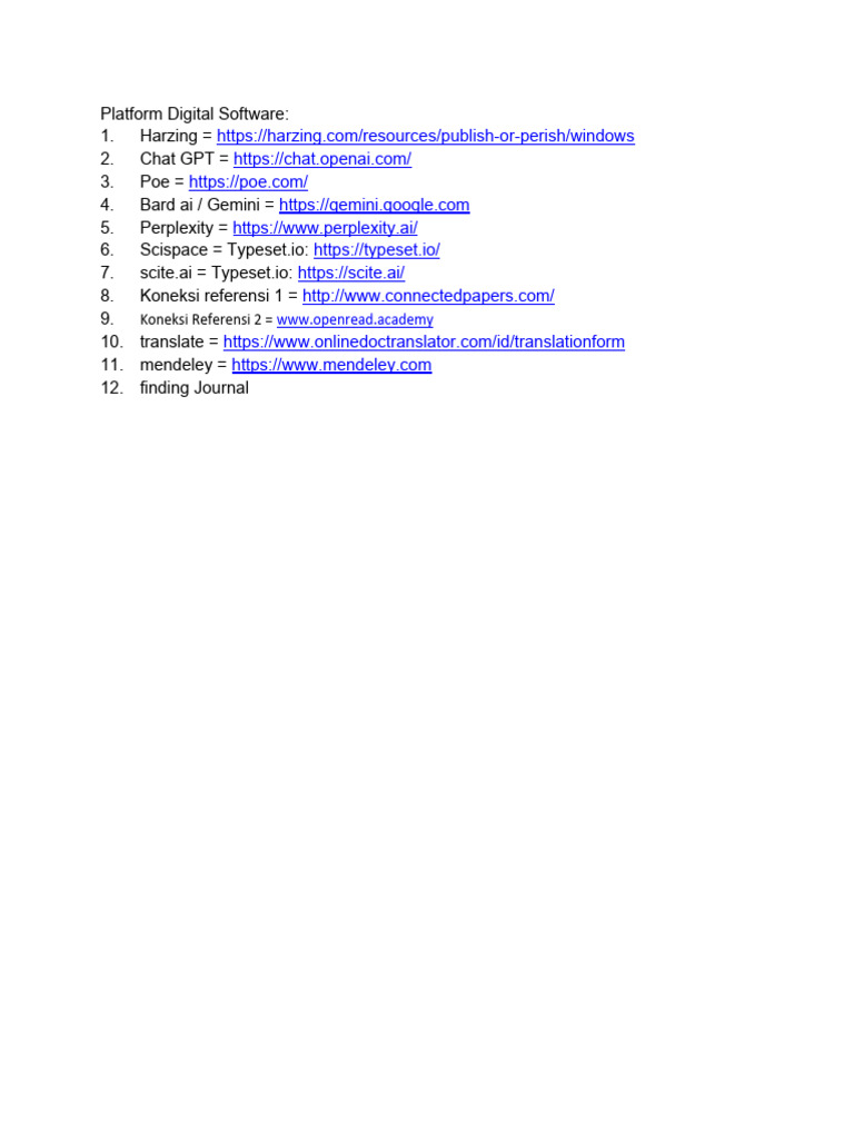 Platform Digital Software | PDF
