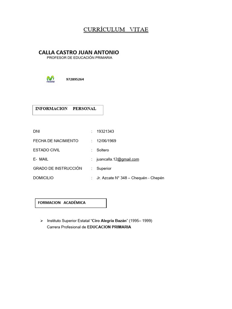 Curri Actual | PDF | Etapas educativas