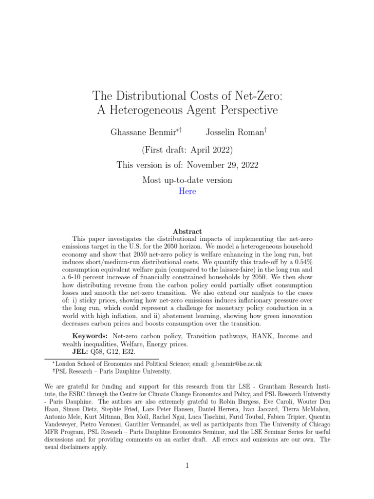 Job Market Paper | PDF | Vector Autoregression | Macroeconomics