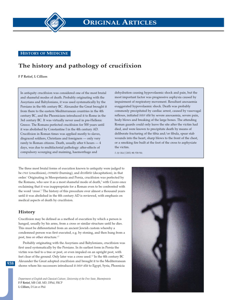 Louise Cilliers-Crucifixión | PDF | Crucifixion