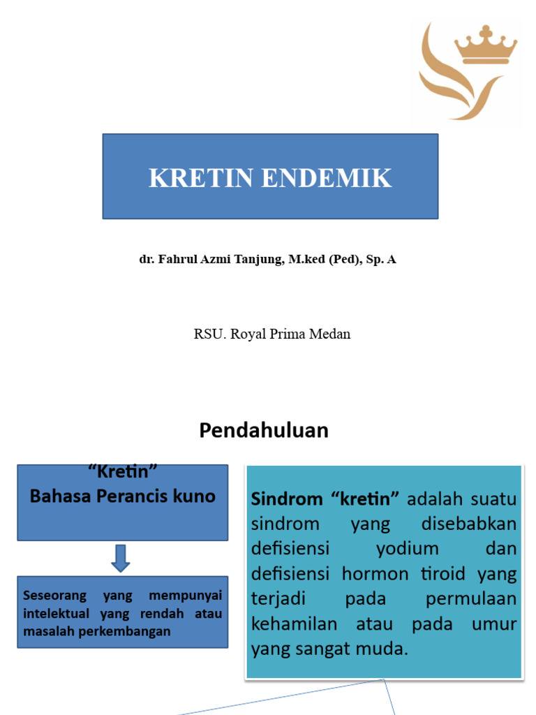 Kretin Endemik: Penyebab dan Gejala | PDF | Pengembangan Diri | Sains ...