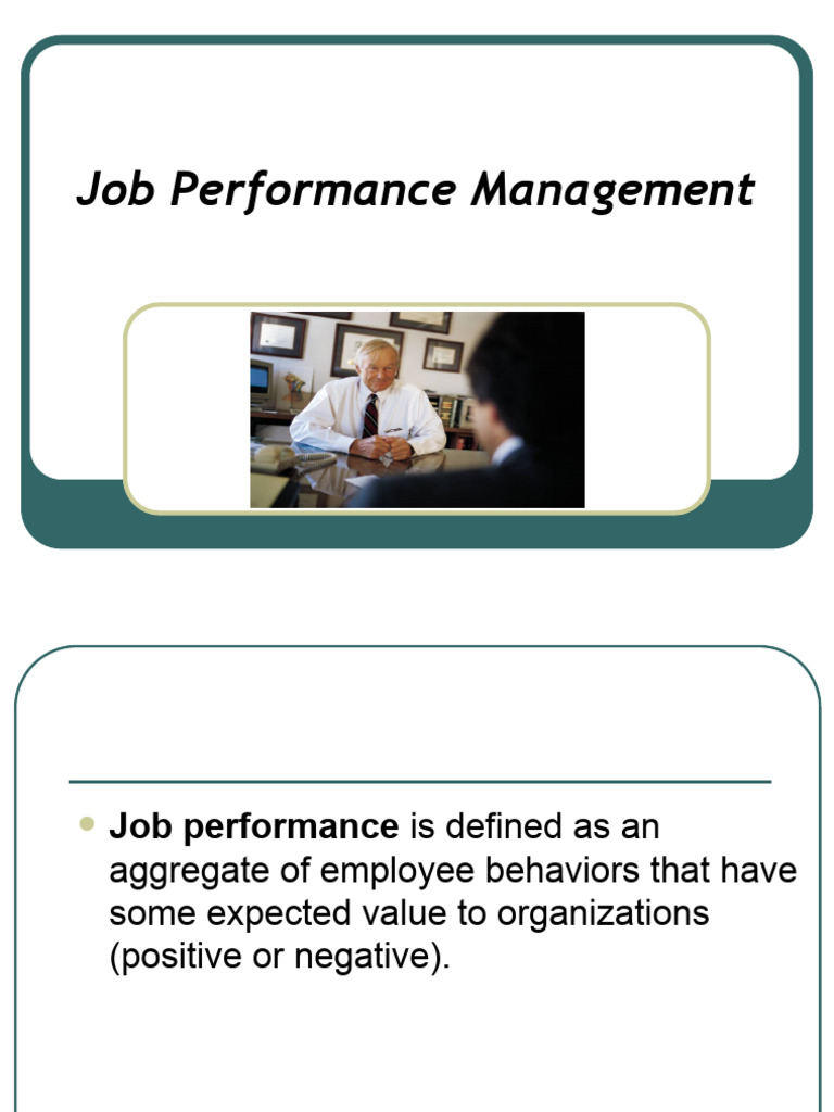 Job Performance Appraisal | Download Free PDF | Performance Appraisal ...