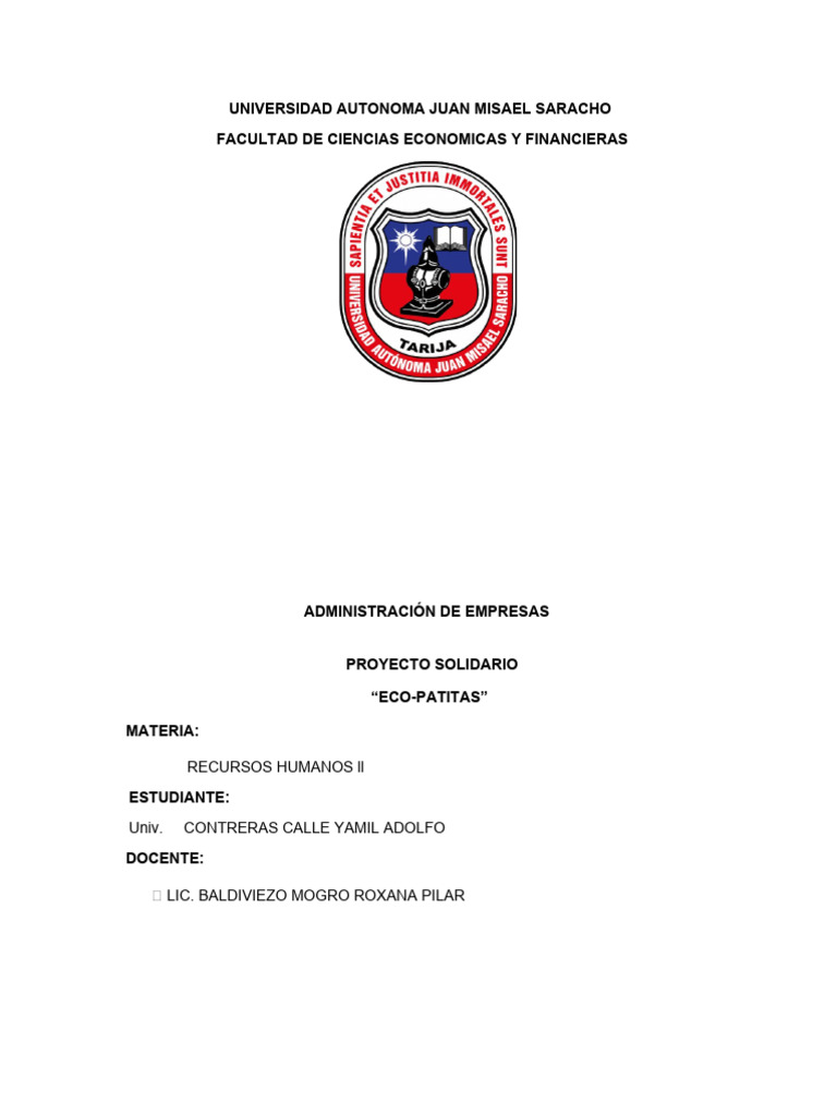 PROYECTO ECO PATITAS | PDF | Residuos | Reciclaje