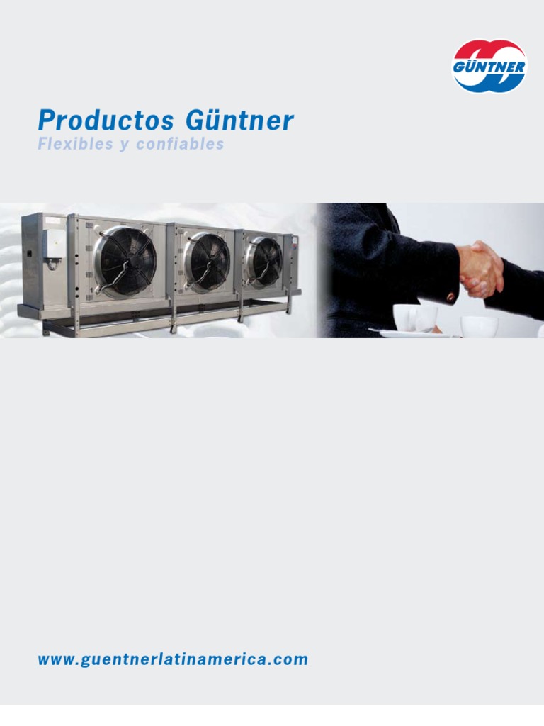 Soluciones de Refrigeración Güntner | PDF | Refrigeración | Calidad ...