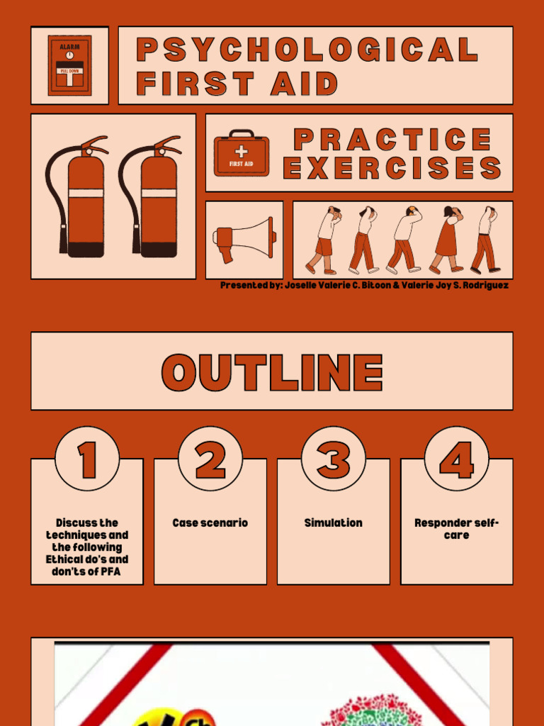 05 - Psychological First Aid Practice Exercises BITOON, RODRIGUEZ ...