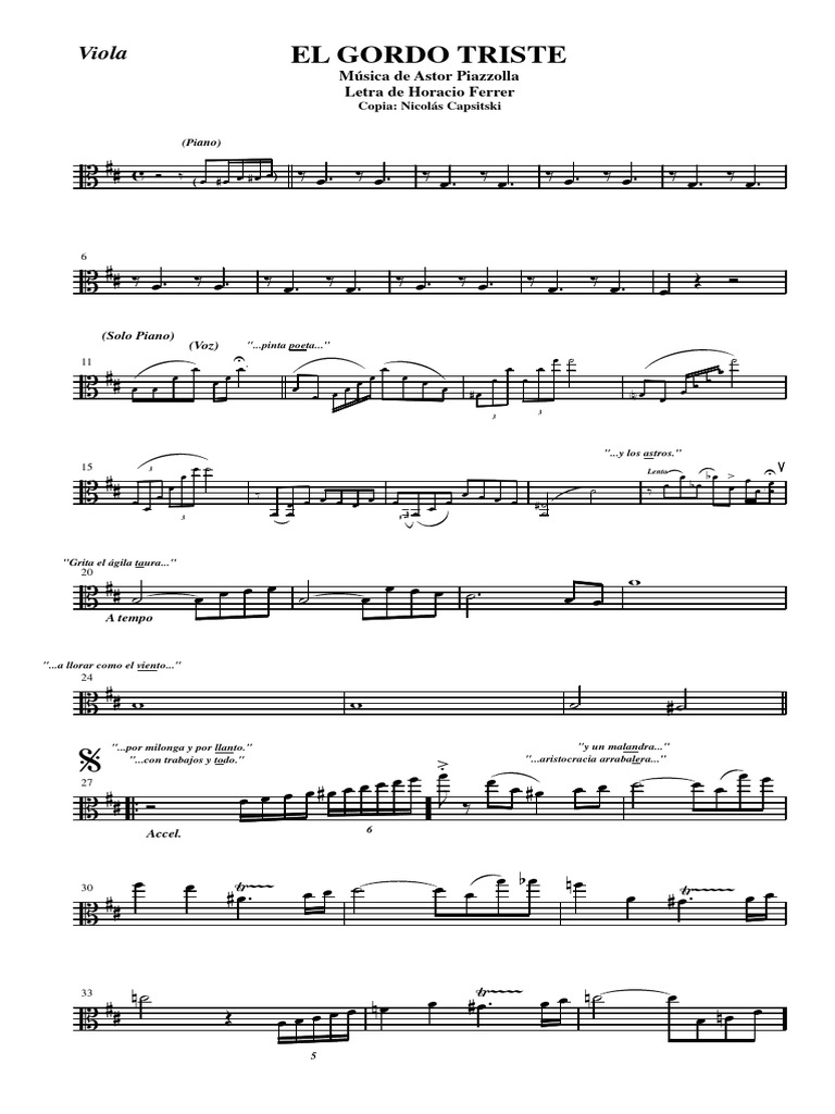Viola | PDF | Tango | Estilos de musica argentina