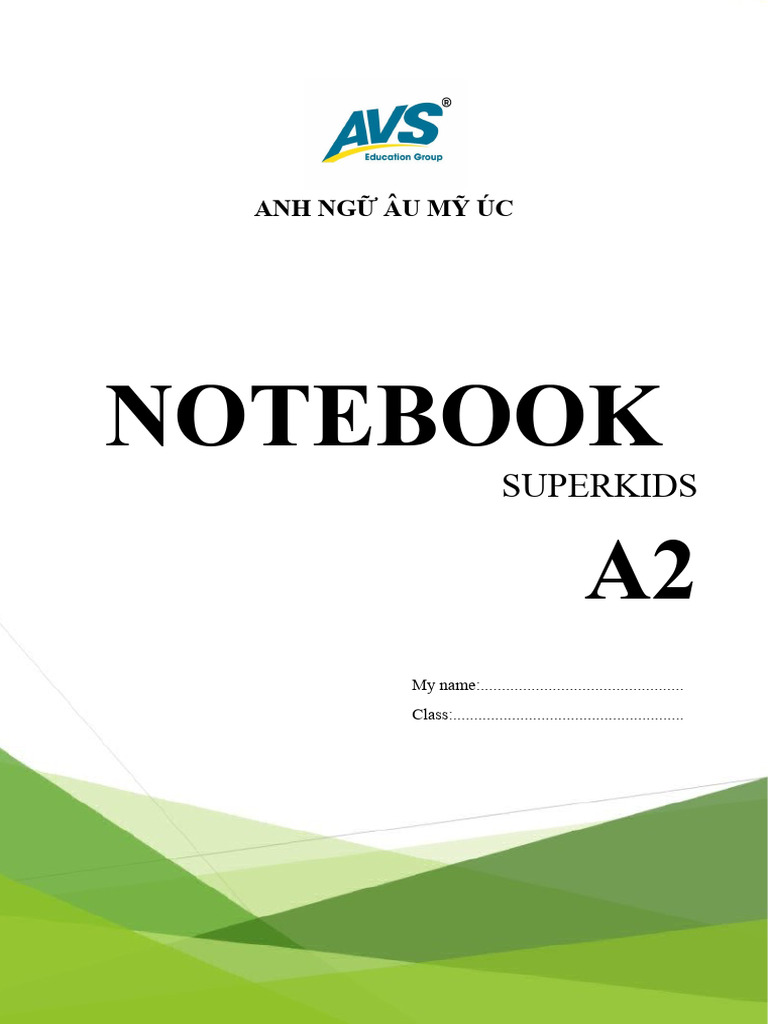 A2 Notebook - Everybody Up 1 - Unit 5 - 8 | PDF