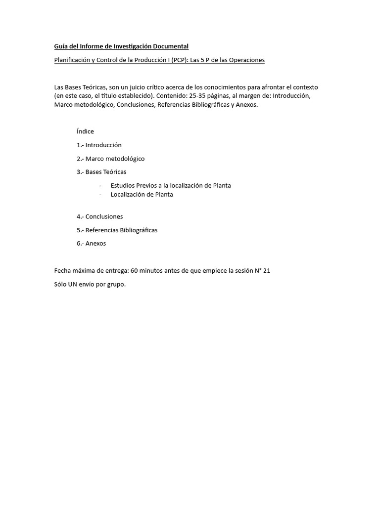 Guía de Investigación Documental 2 | PDF