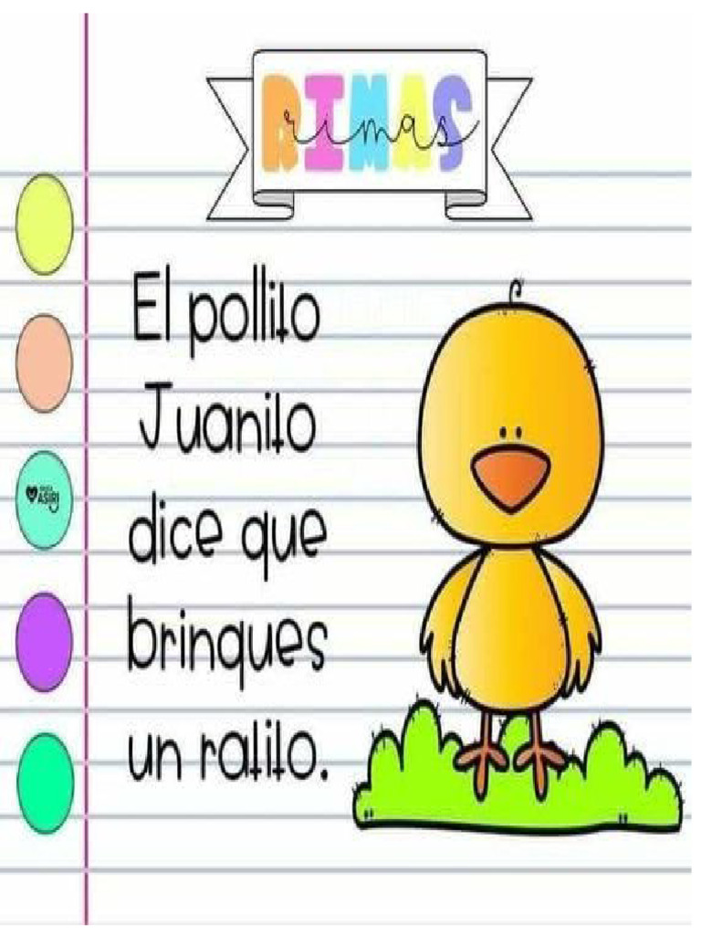 rimas infantiles | PDF