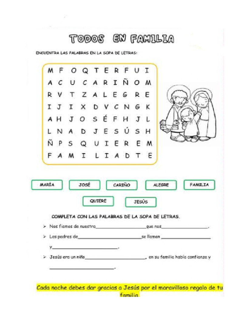 la familia de jesus | PDF