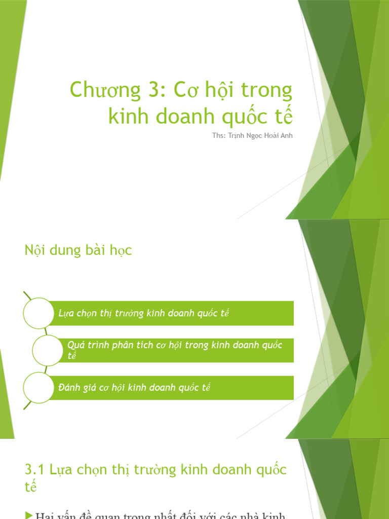 Chương 3 KDQT | PDF
