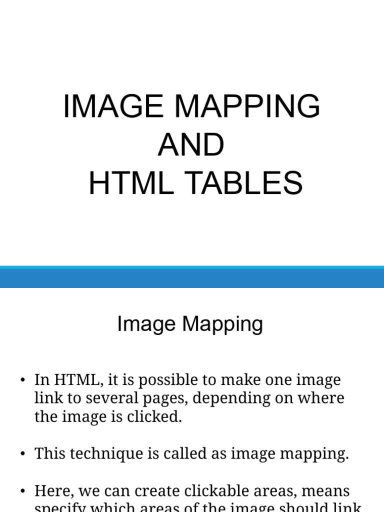 ImageMapping and Tables | PDF | Html Element | Area