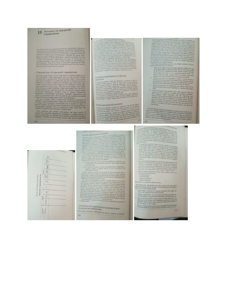 Lecture on Account for non-profit making organization | PDF