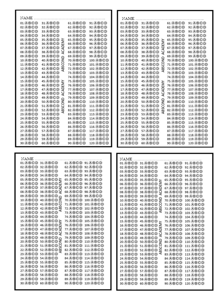 120 Omr ABSCOND ACADEMY | PDF