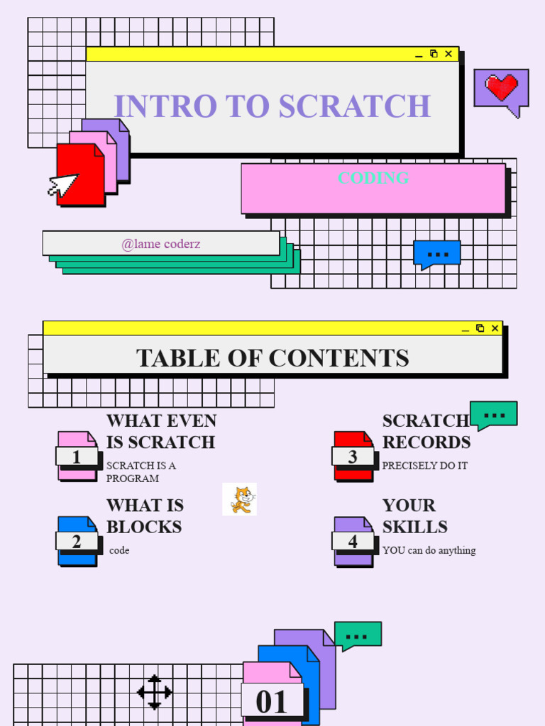 Code and Programming Lesson Middle School Students | PDF | Scratch (Programming Language ...